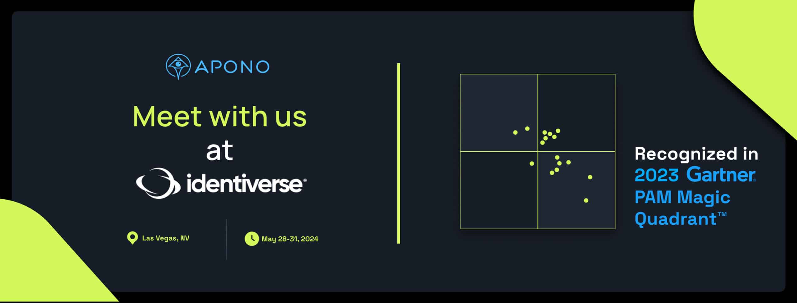 Identiverse 2024: Book a meeting - Apono