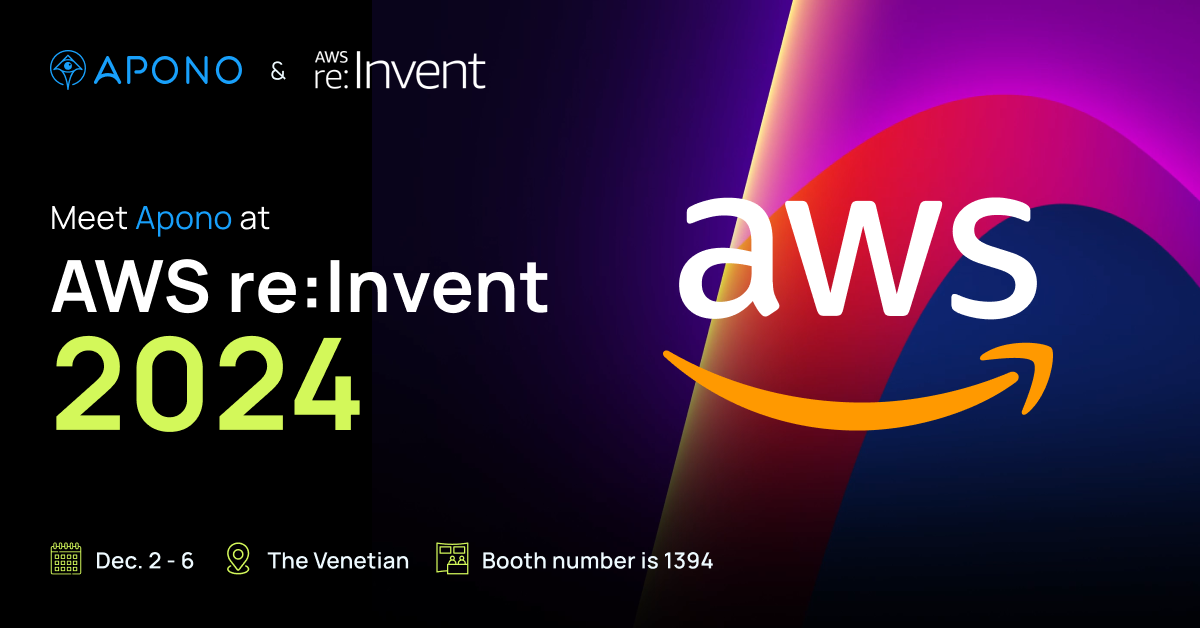 Meet us at re:Invent 2024 - Apono